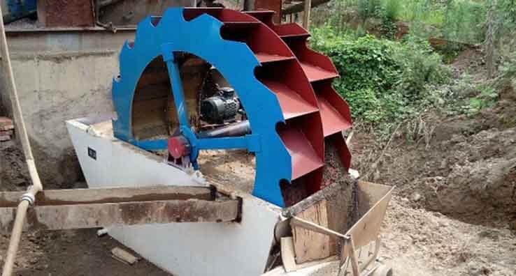 Wheel Sand Washer | LDHB
